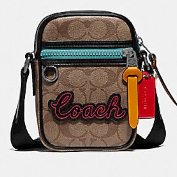 Coach | Bags | Coach Terrain Crossbody Mini Unisex Bag In Signature ...